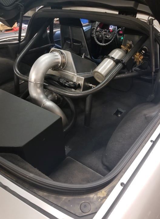 Carter Motorsports LLC. Billet Co2 Bottle Mount