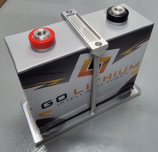 Carter Motorsports LLC. Go Lithium Billet Battery Mount