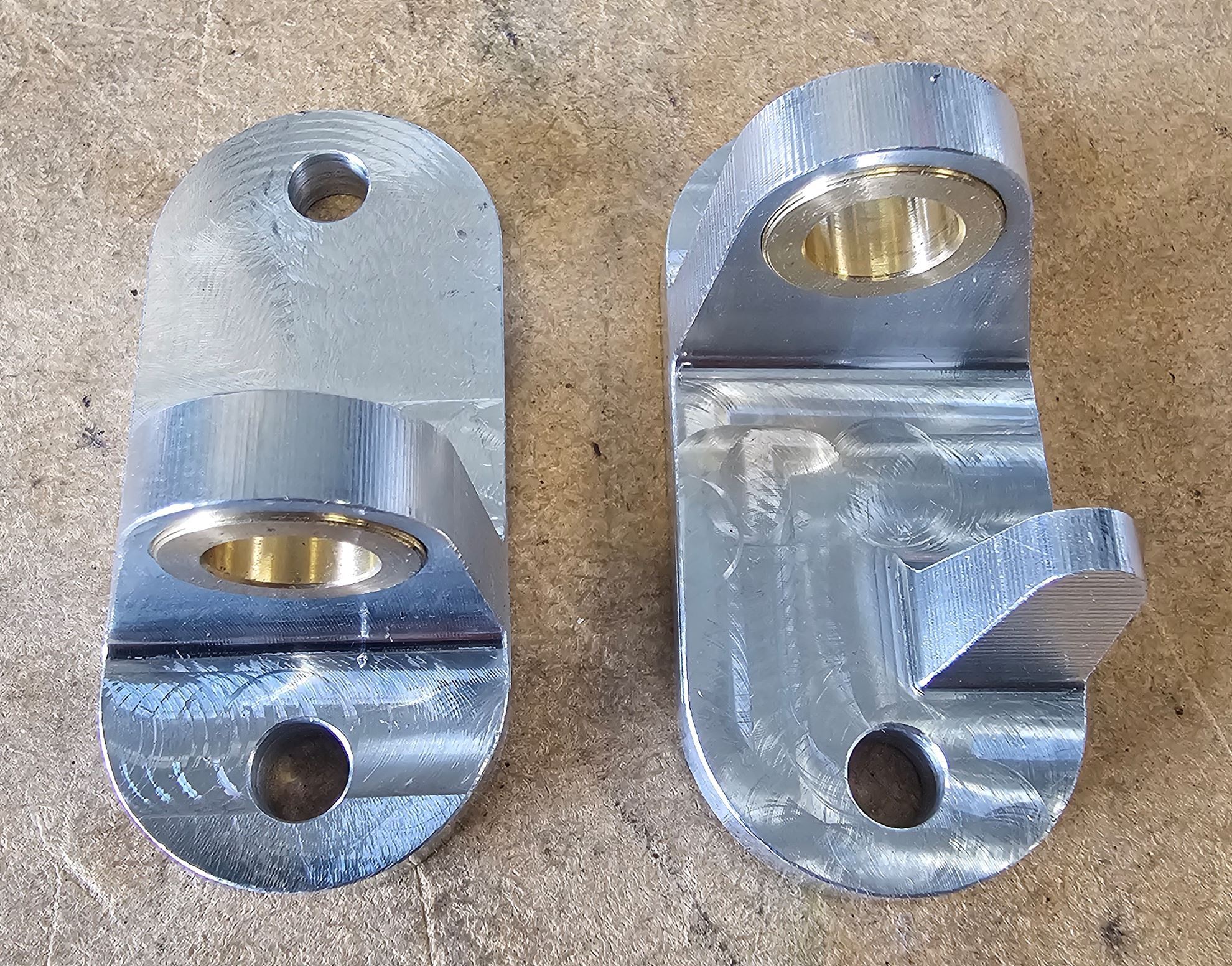 Carter Motorsports LLC. Foxbody Mustang Billet Lightweight Door Hinge Kit