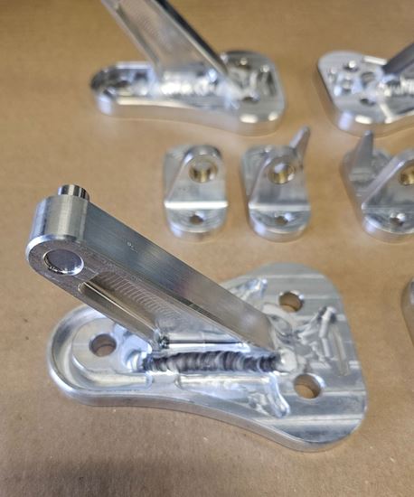 Carter Motorsports LLC. 94-04 Mustang Billet Lightweight Door Hinge Kit